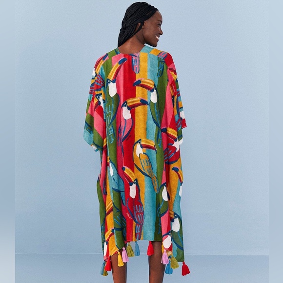 FARM Rio | Tops | Farm Rio Toucans Kimono | Poshmark